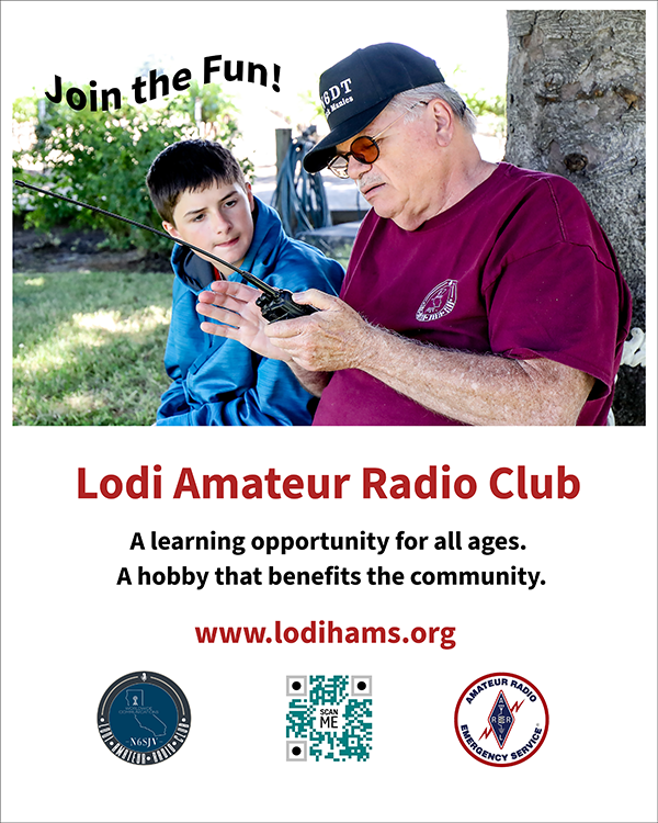 Promotional Poster – Lodi Amateur Radio Club